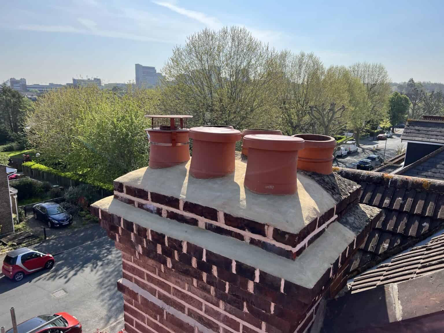 Professional Chimney Capping Installer in London & Surrey - Asgard Roofing