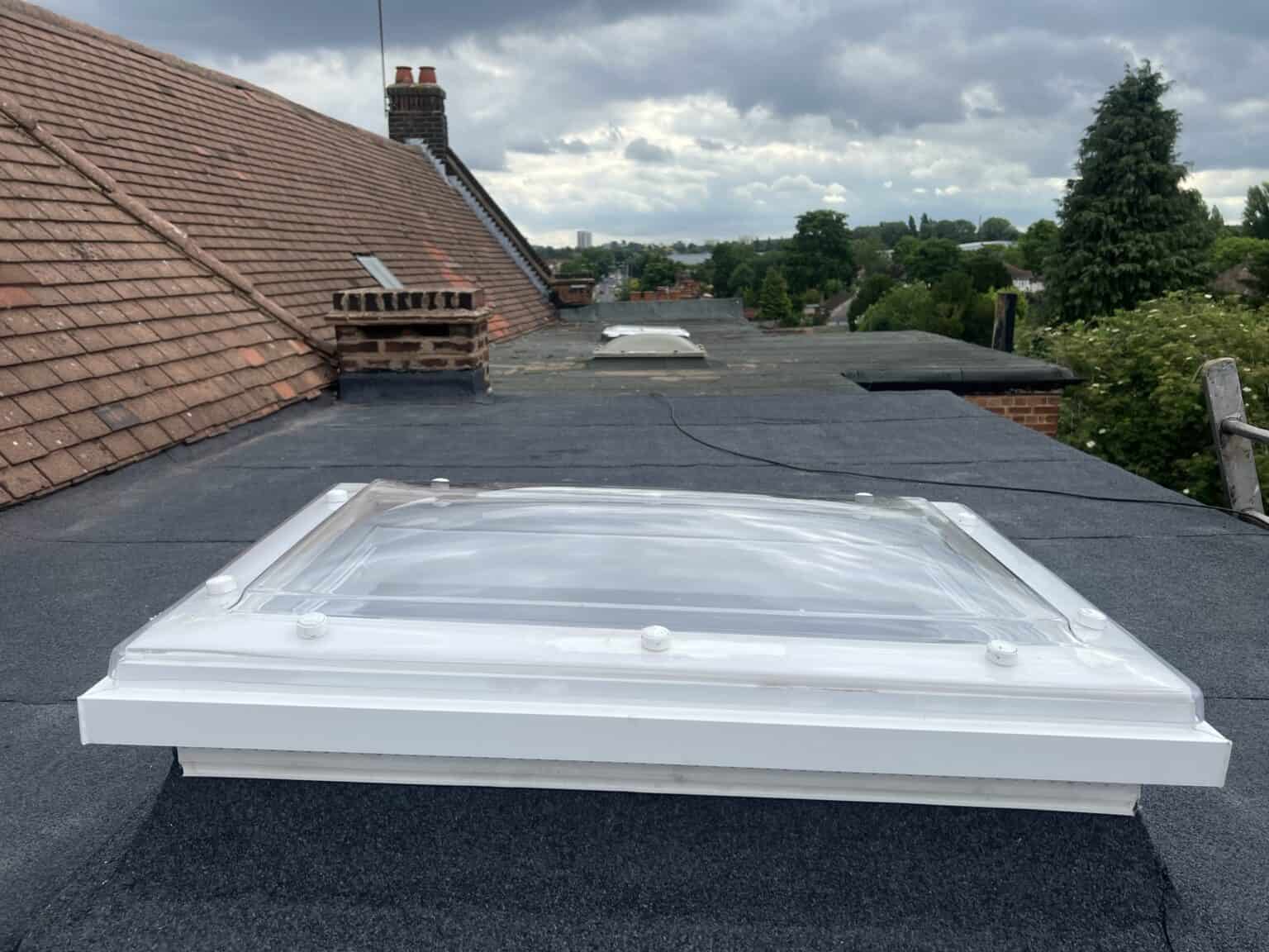 Flat Roof Lanterns & Flat Roof Windows Installer London - Asgard Roofing